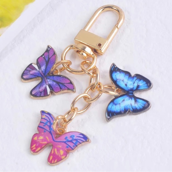 Accessories | Butterfly Bag Charm | Poshmark